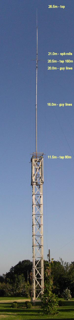 80m Antenna Spitfire